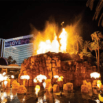 Volcano Eruption at the Mirage in Las Vegas | Vegas4Locals.com