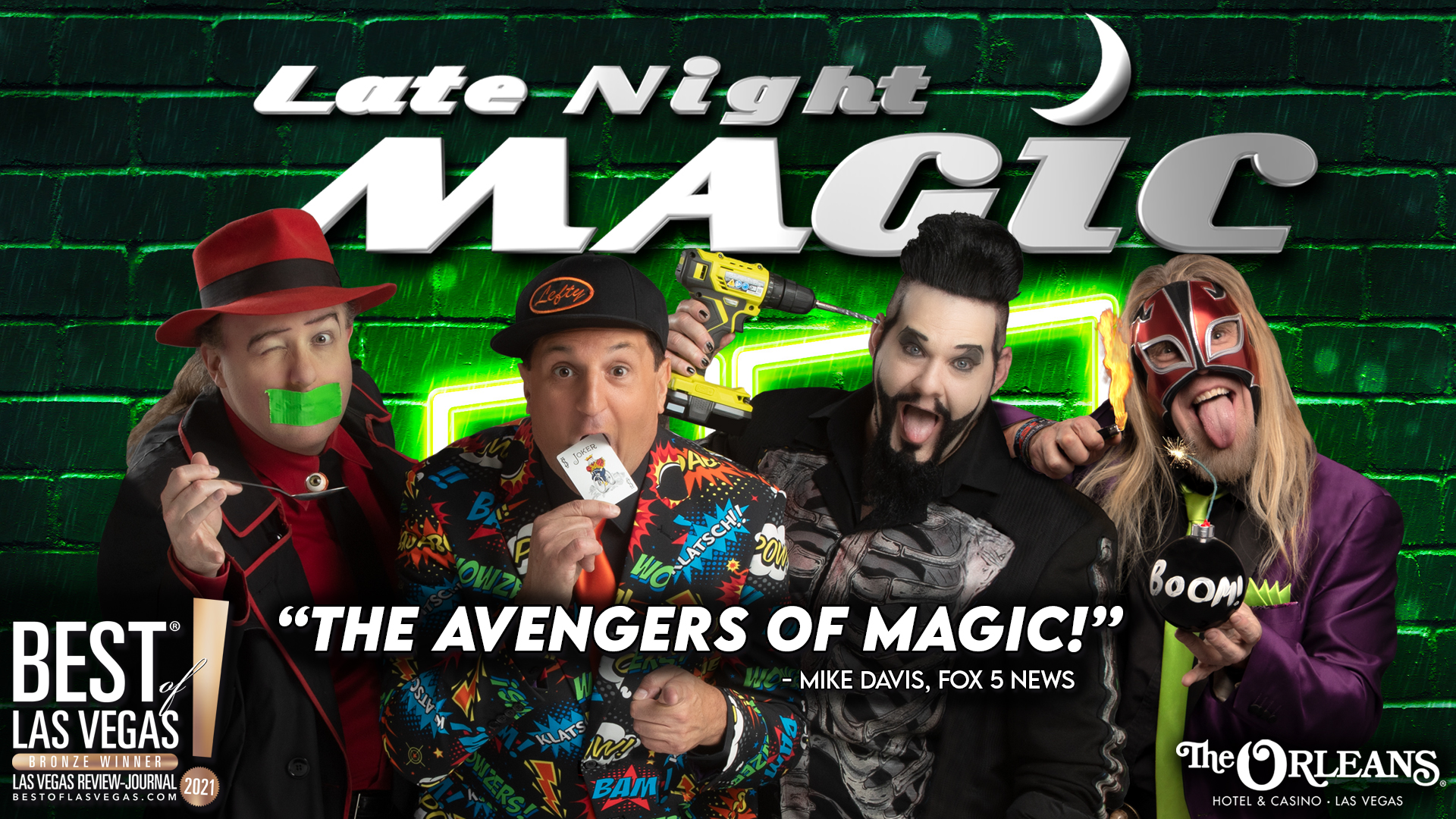 Late Night MAGIC | Discount Tickets | Vegas4Locals.com