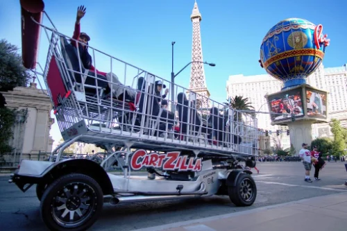 Cartzilla Giant Shopping Cart Ride Discount Tickets | Vegas4Locals.com